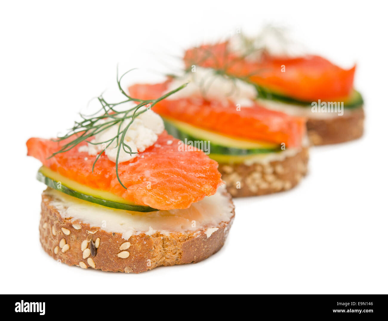 Closeup close up canapes hi-res stock photography and images - Alamy