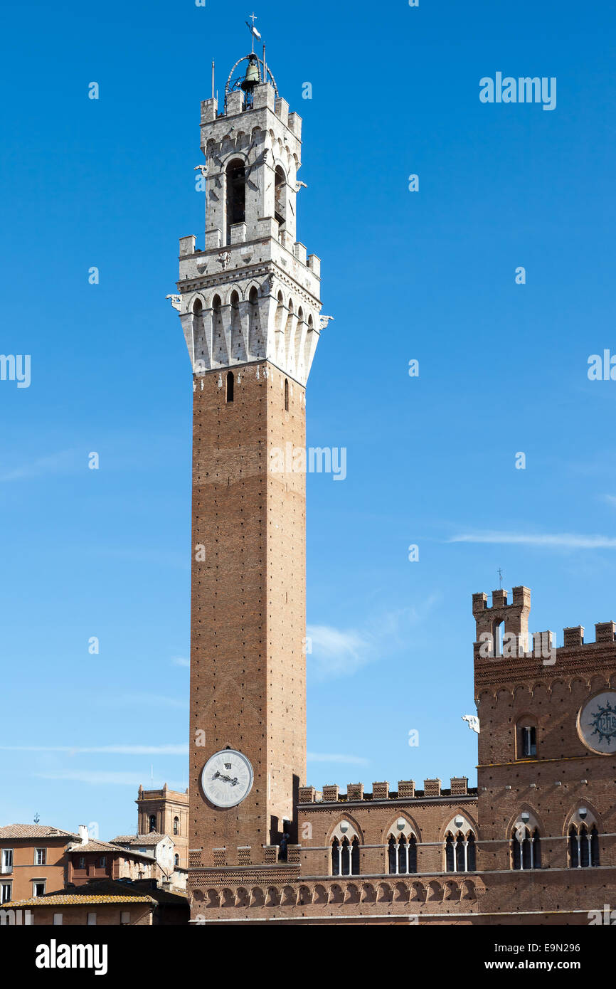 Siena tower hi-res stock photography and images - Alamy