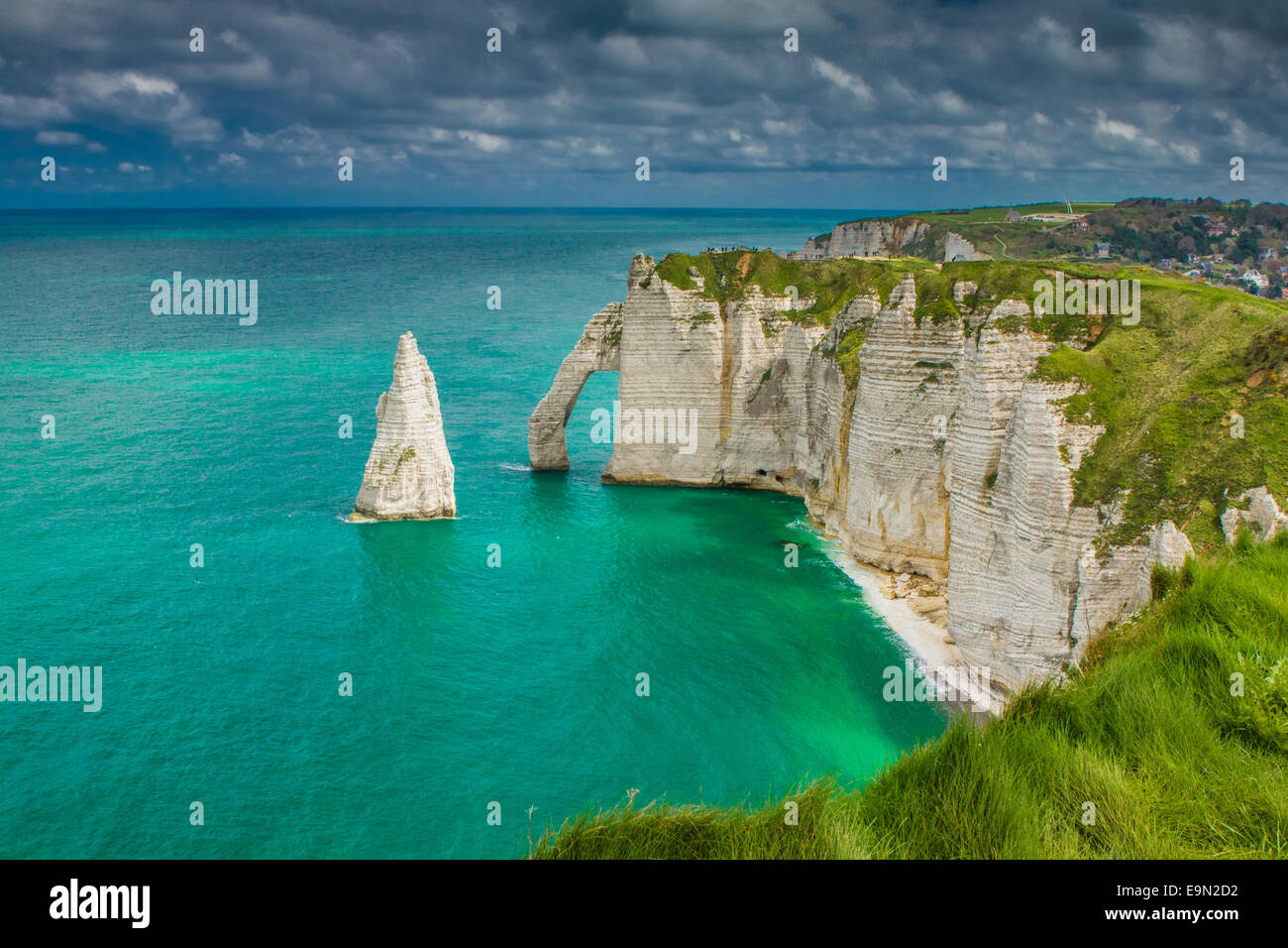Coast of Etretat (Étretat Stock Photo - Alamy