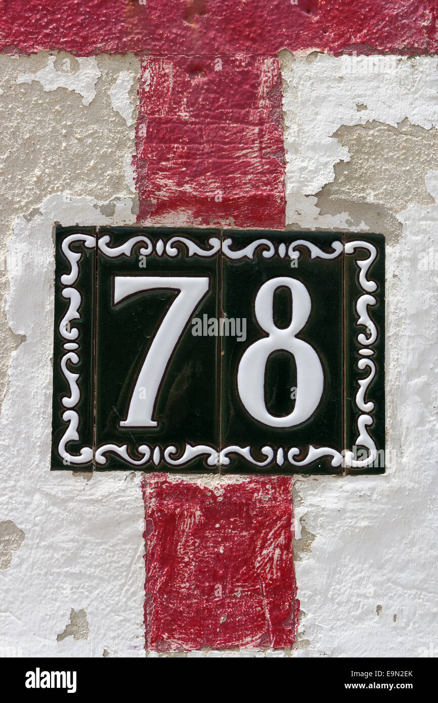 78 number sign hi-res stock photography and images - Alamy