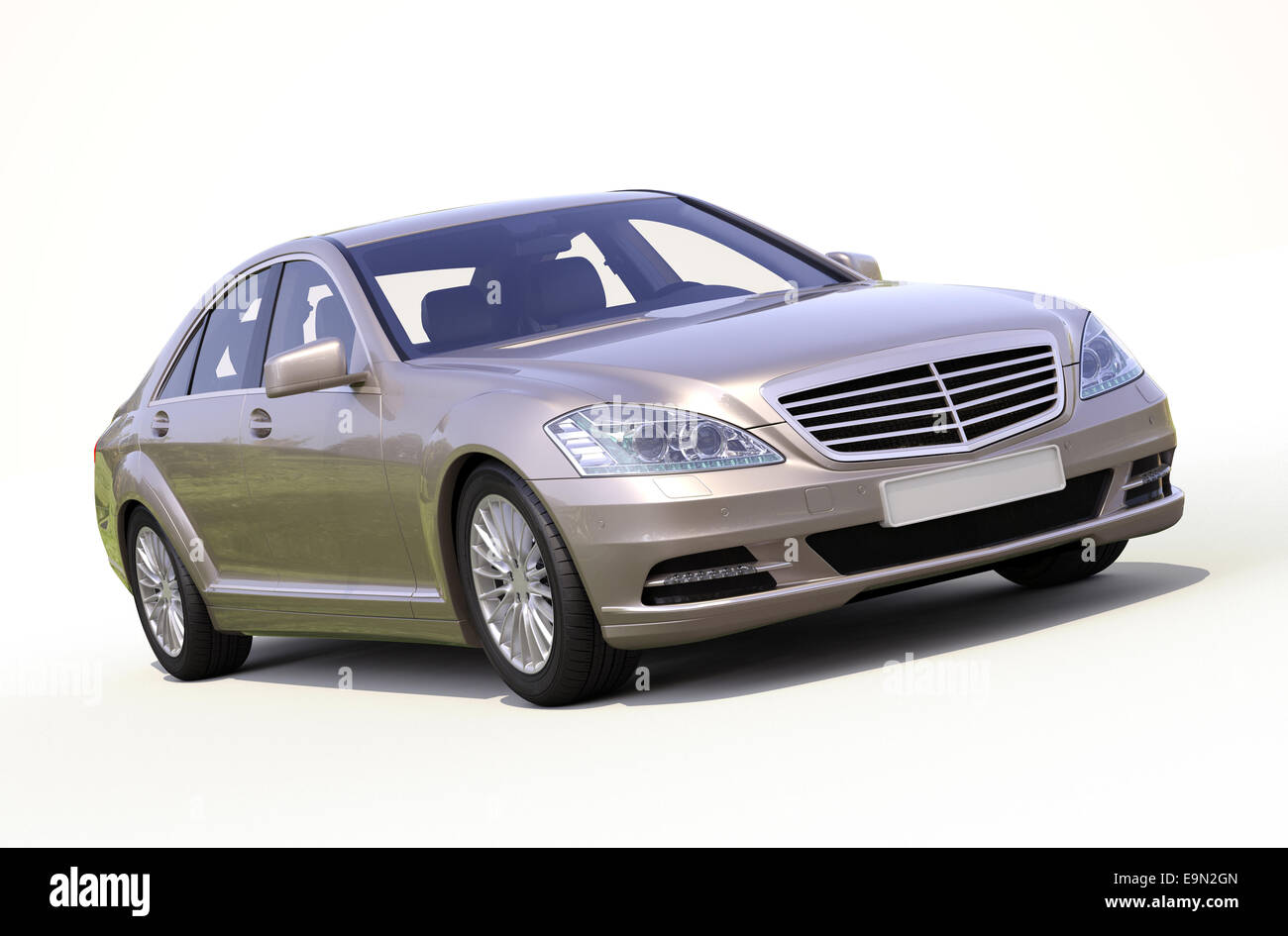 Modern luxury executive car Stock Photo - Alamy