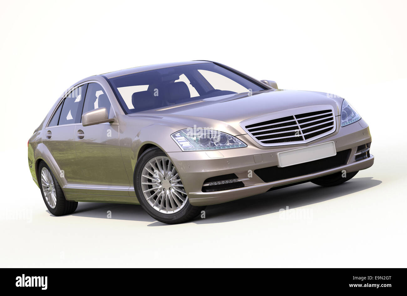 Modern luxury executive car Stock Photo - Alamy