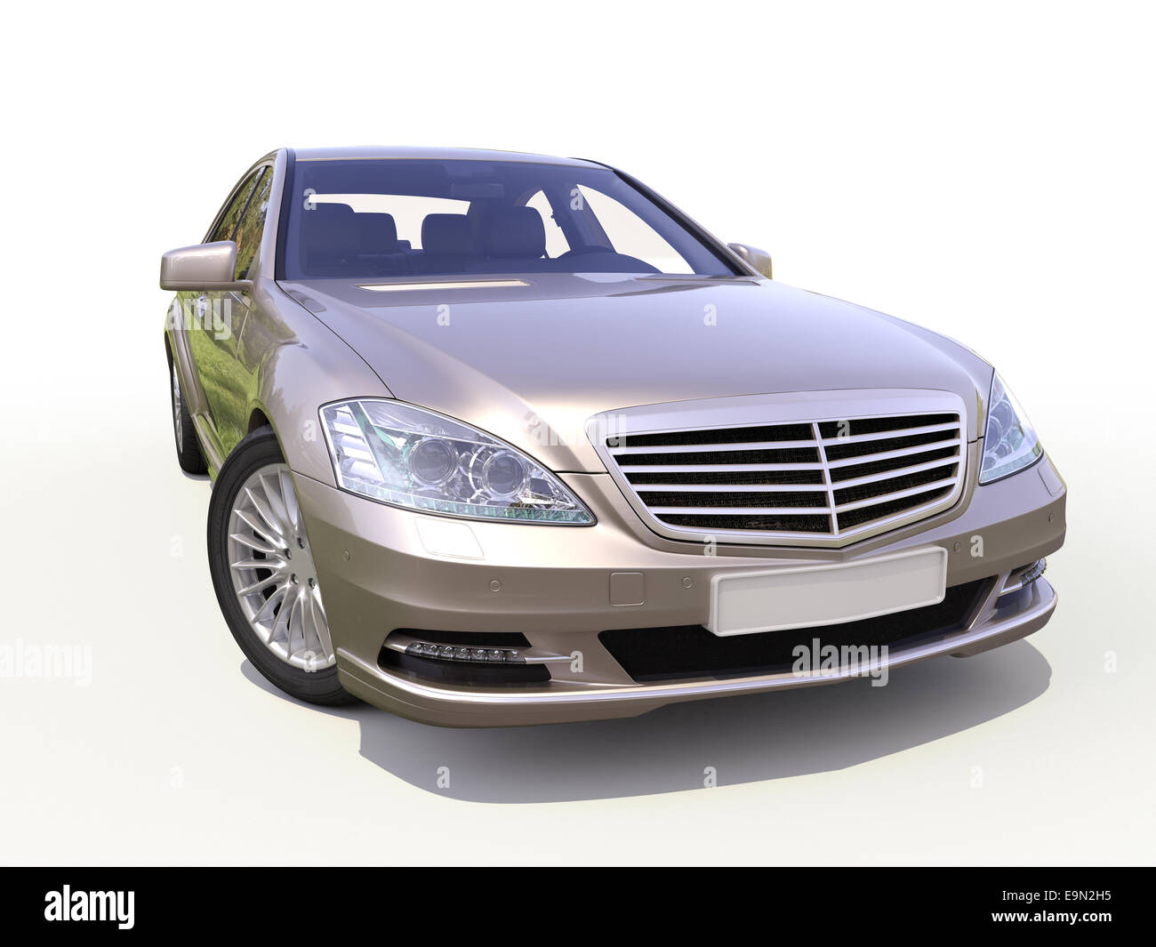 Modern luxury executive car Stock Photo - Alamy