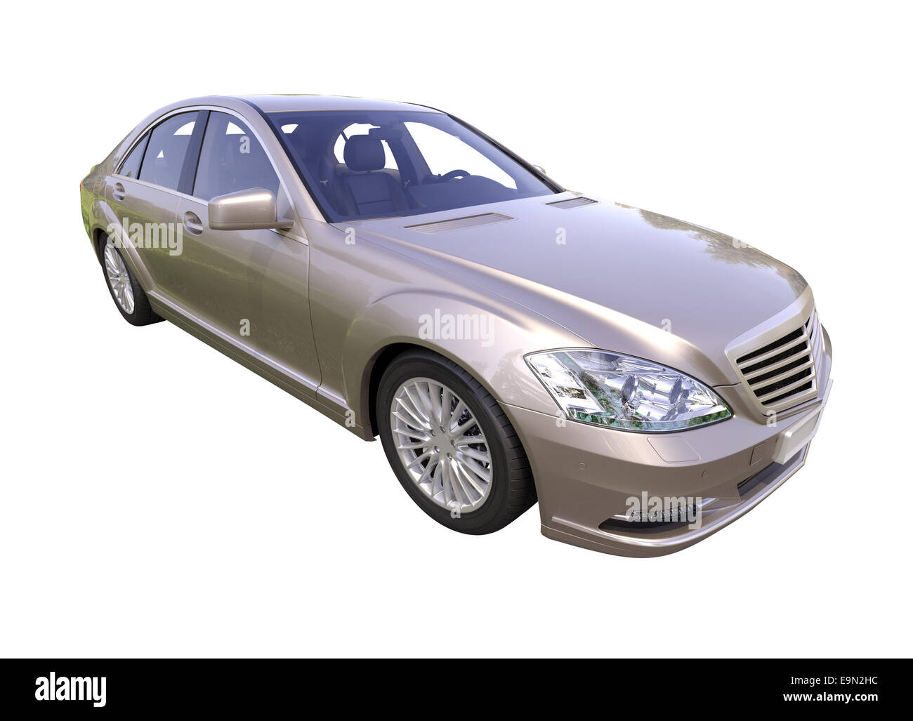 Modern luxury executive car Stock Photo - Alamy