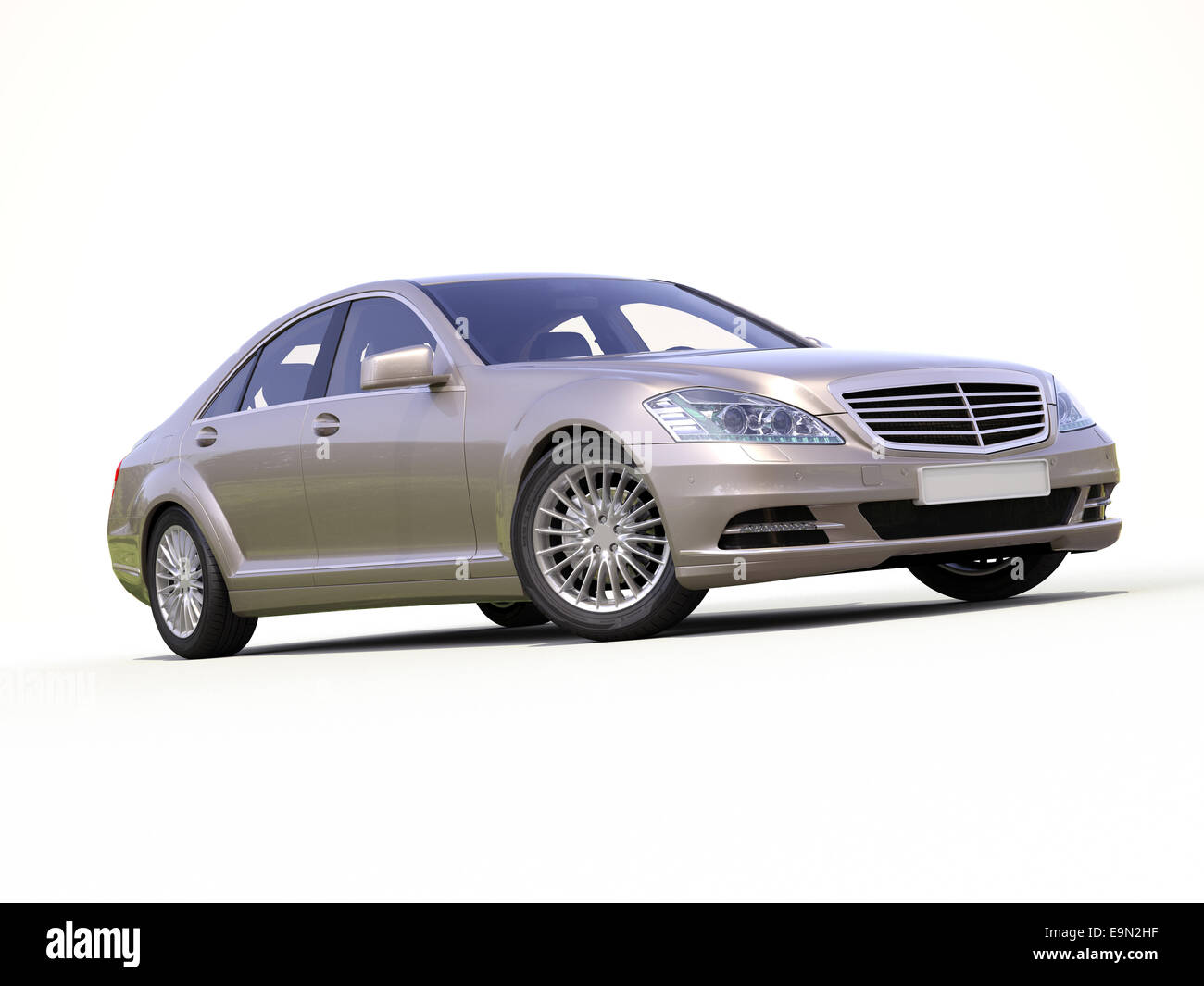 Modern luxury executive car Stock Photo - Alamy