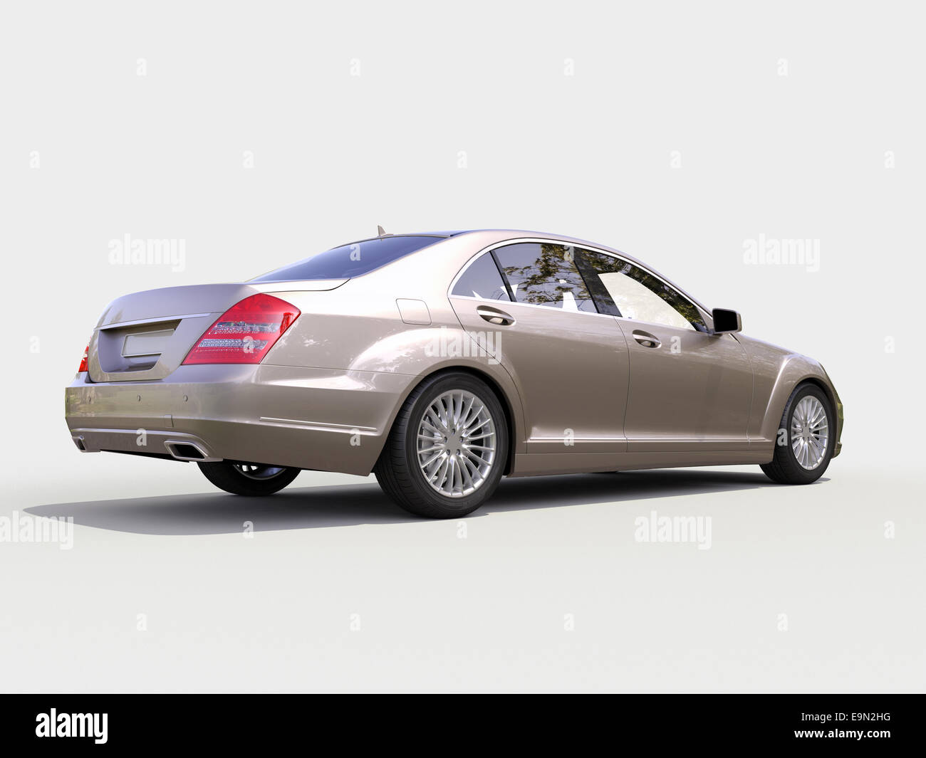 Modern luxury executive car Stock Photo - Alamy