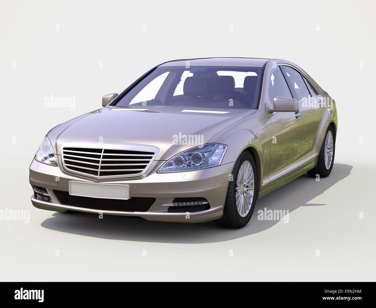 Modern luxury executive car Stock Photo - Alamy
