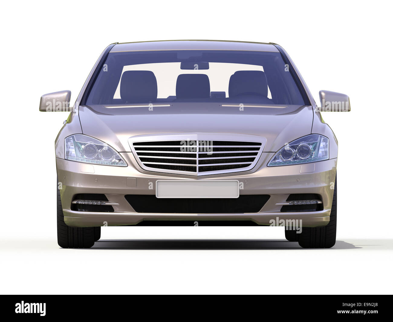Modern luxury executive car Stock Photo - Alamy