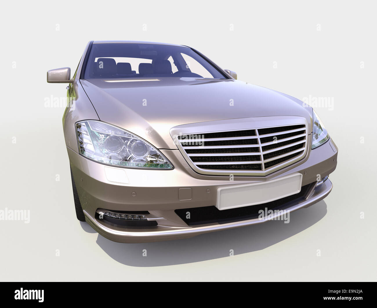 Modern luxury executive car Stock Photo - Alamy