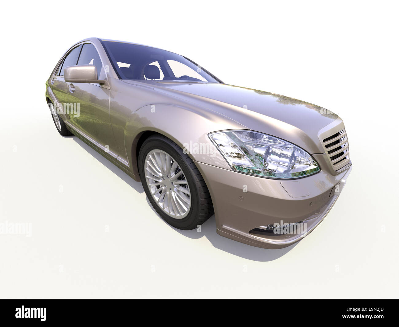 Modern luxury executive car Stock Photo - Alamy