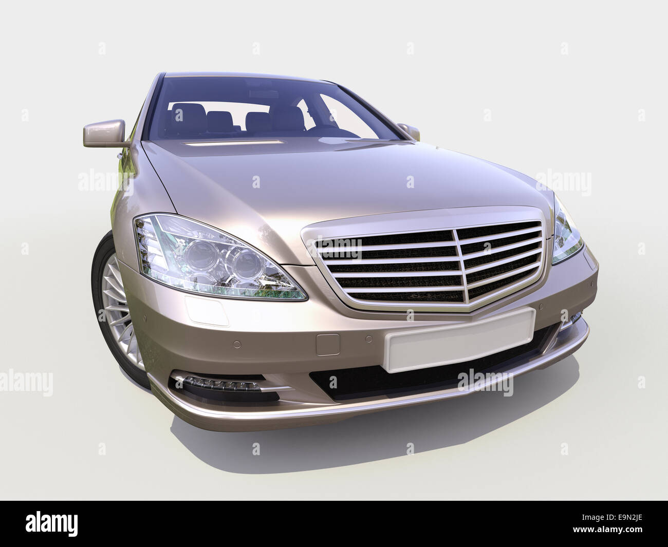 Modern luxury executive car Stock Photo - Alamy