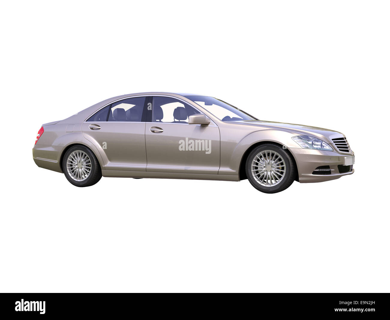 Modern luxury executive car Stock Photo - Alamy