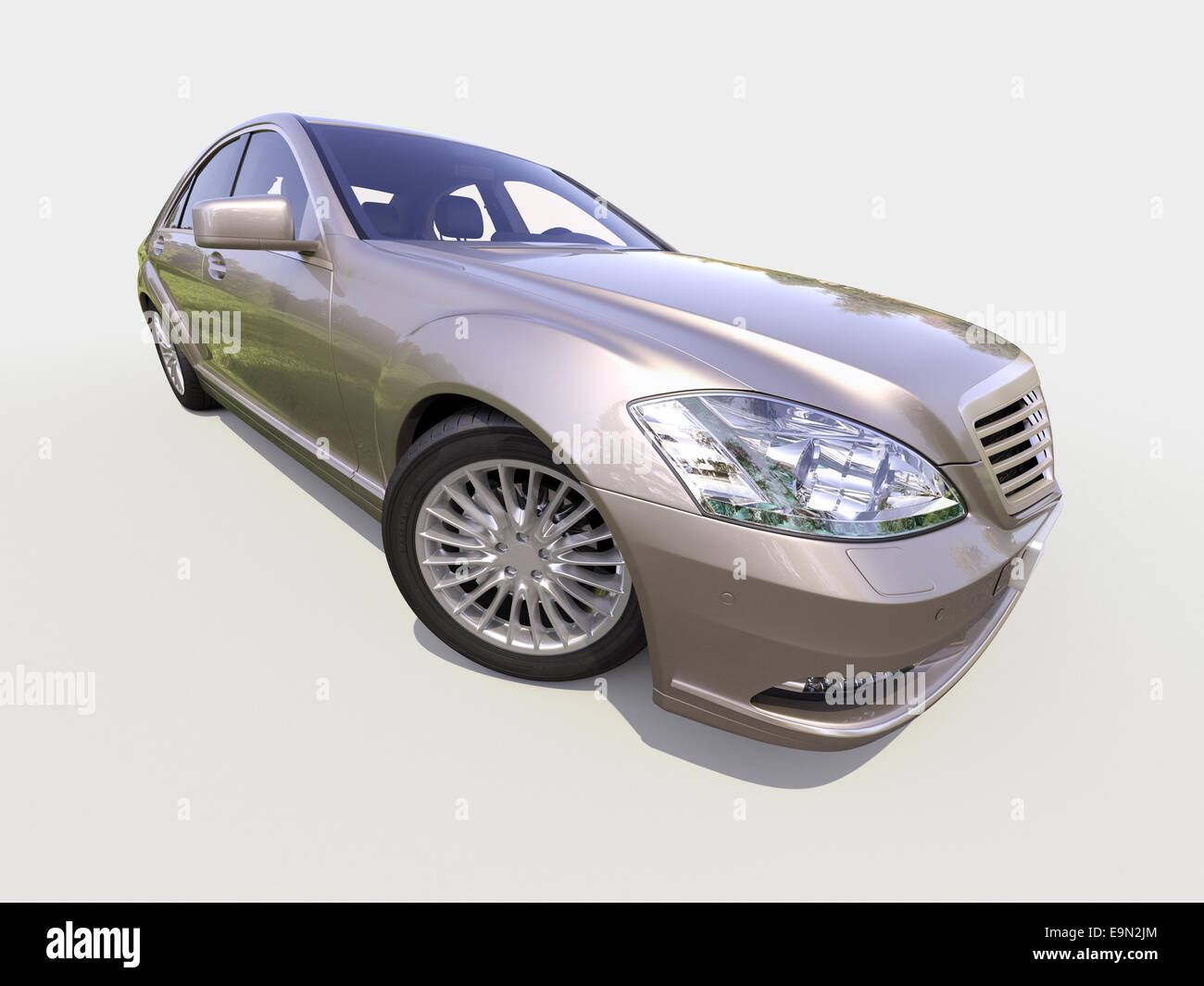 Modern luxury executive car Stock Photo - Alamy