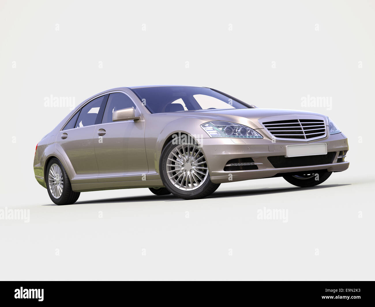 Modern luxury executive car Stock Photo - Alamy