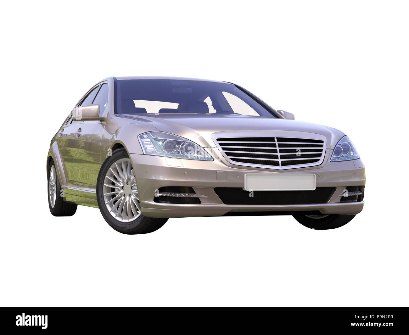 Modern luxury executive car Stock Photo - Alamy