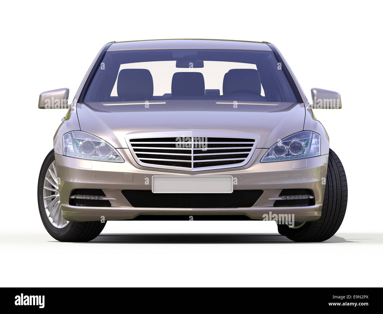Modern luxury executive car Stock Photo - Alamy