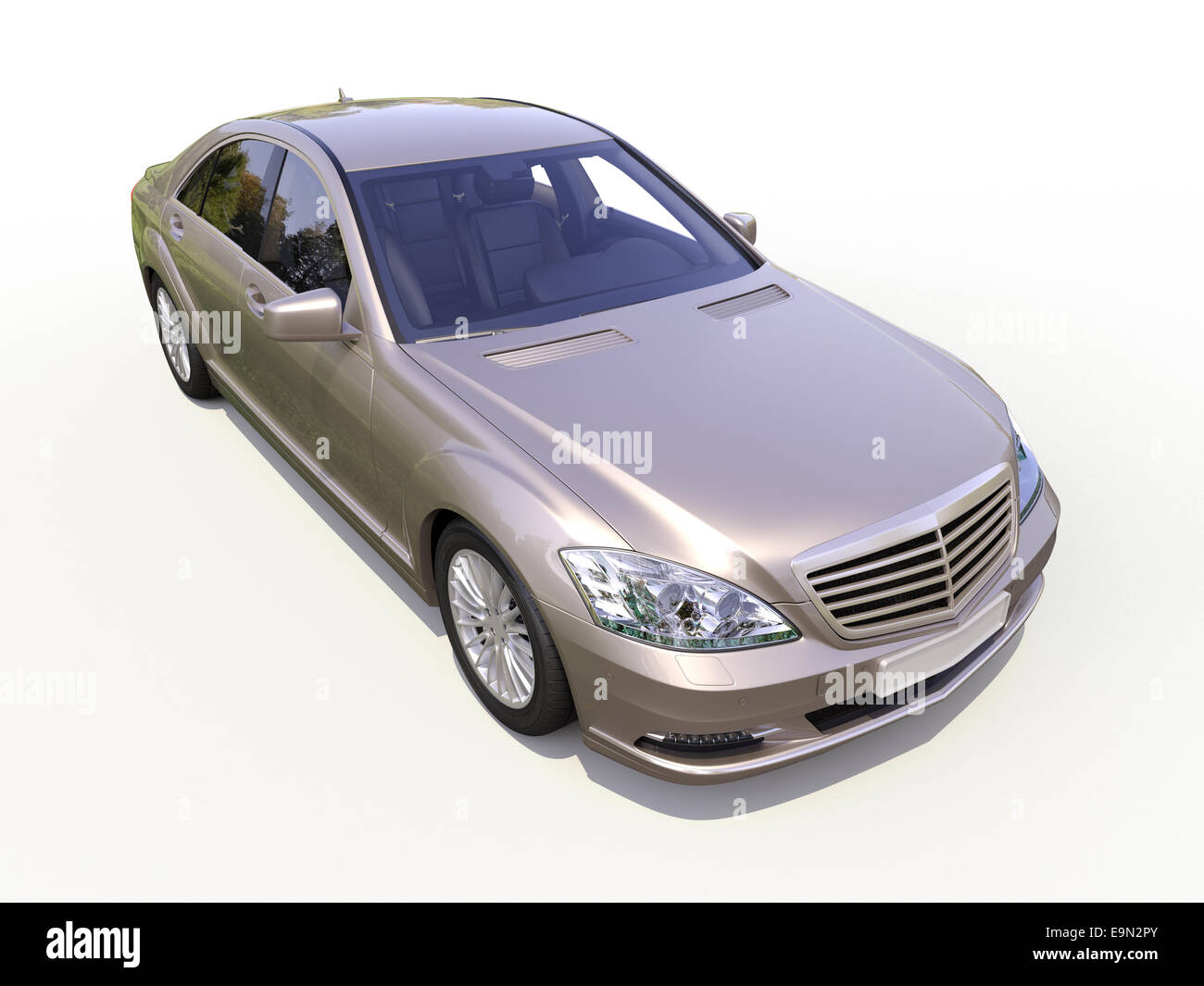 Modern luxury executive car Stock Photo - Alamy