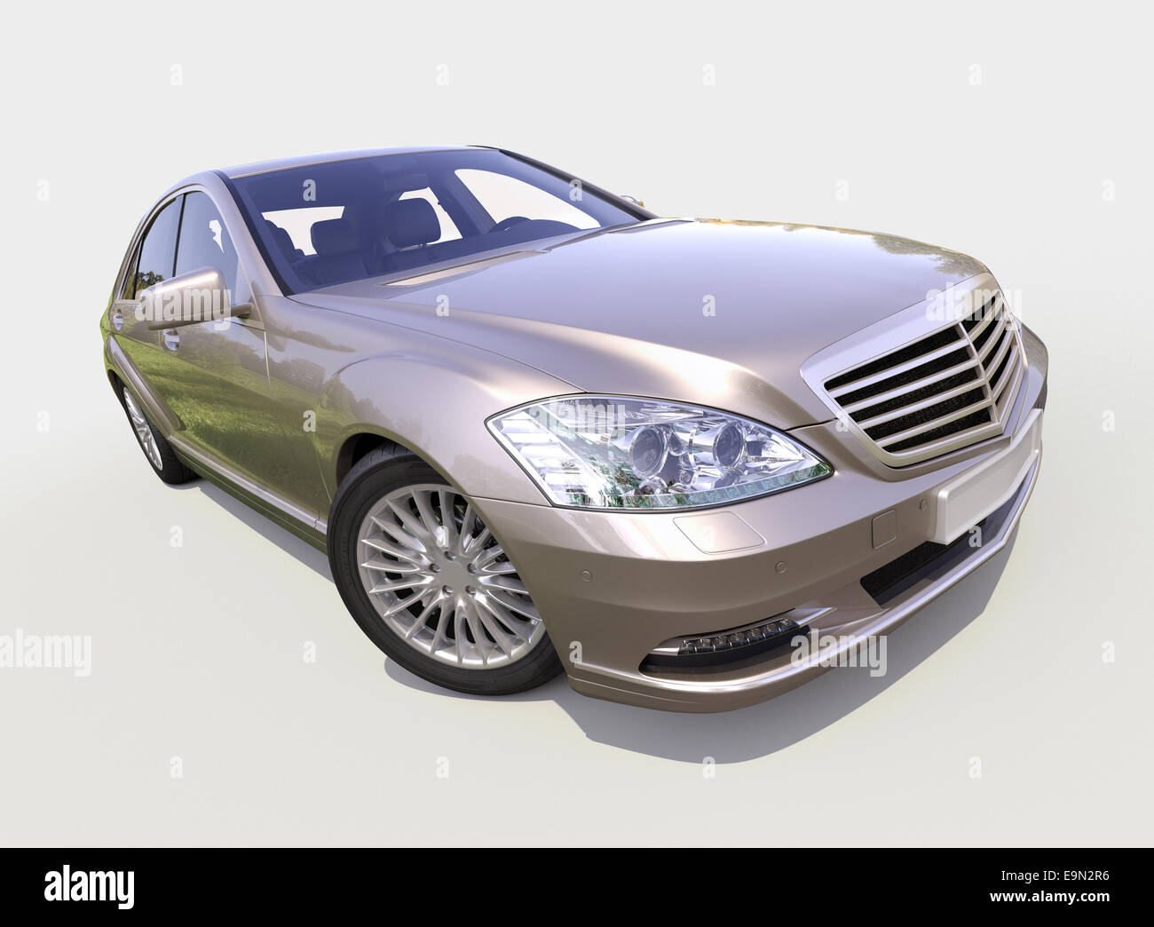 Modern luxury executive car Stock Photo - Alamy