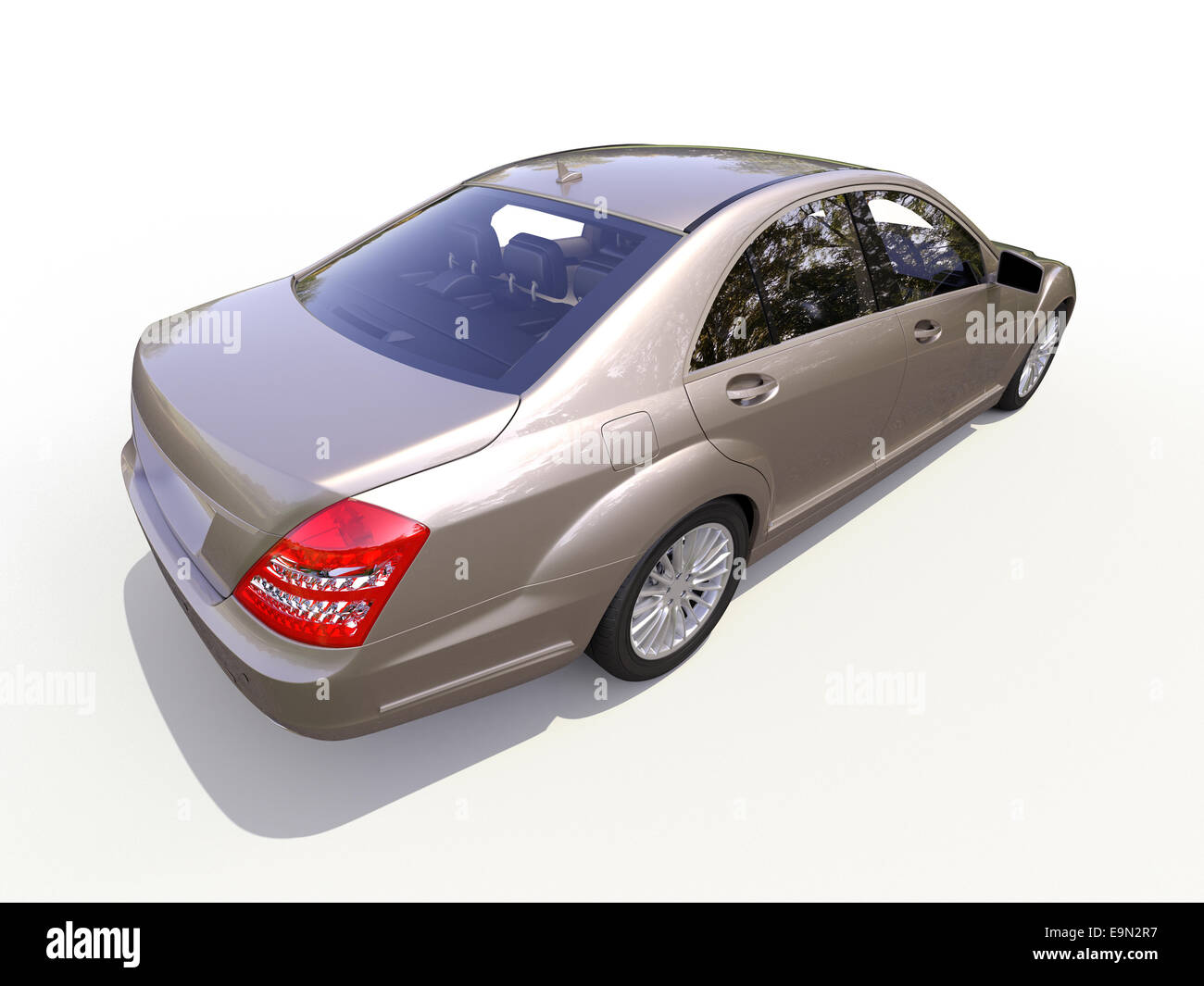 Modern luxury executive car Stock Photo - Alamy