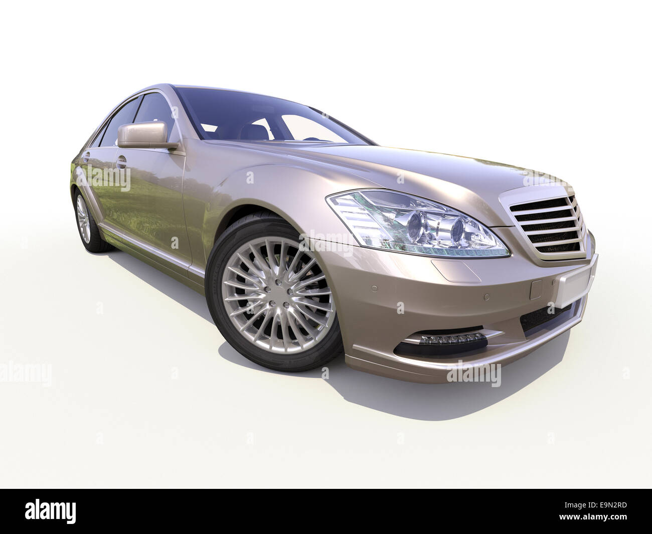 Modern luxury executive car Stock Photo - Alamy