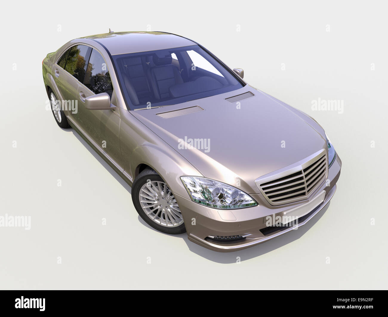 Modern luxury executive car Stock Photo - Alamy
