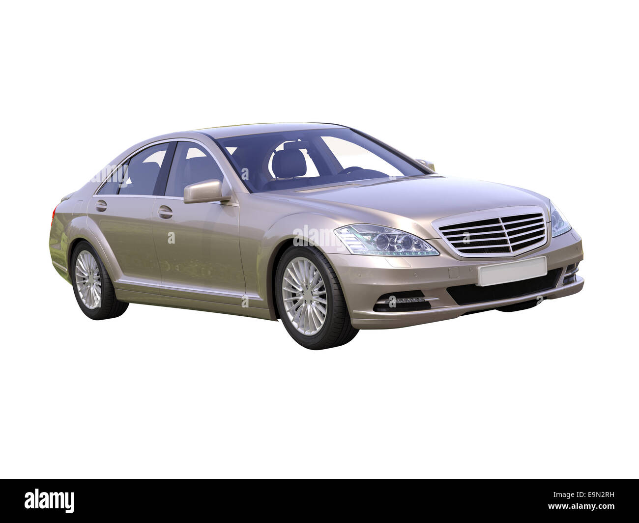 Modern luxury executive car Stock Photo - Alamy