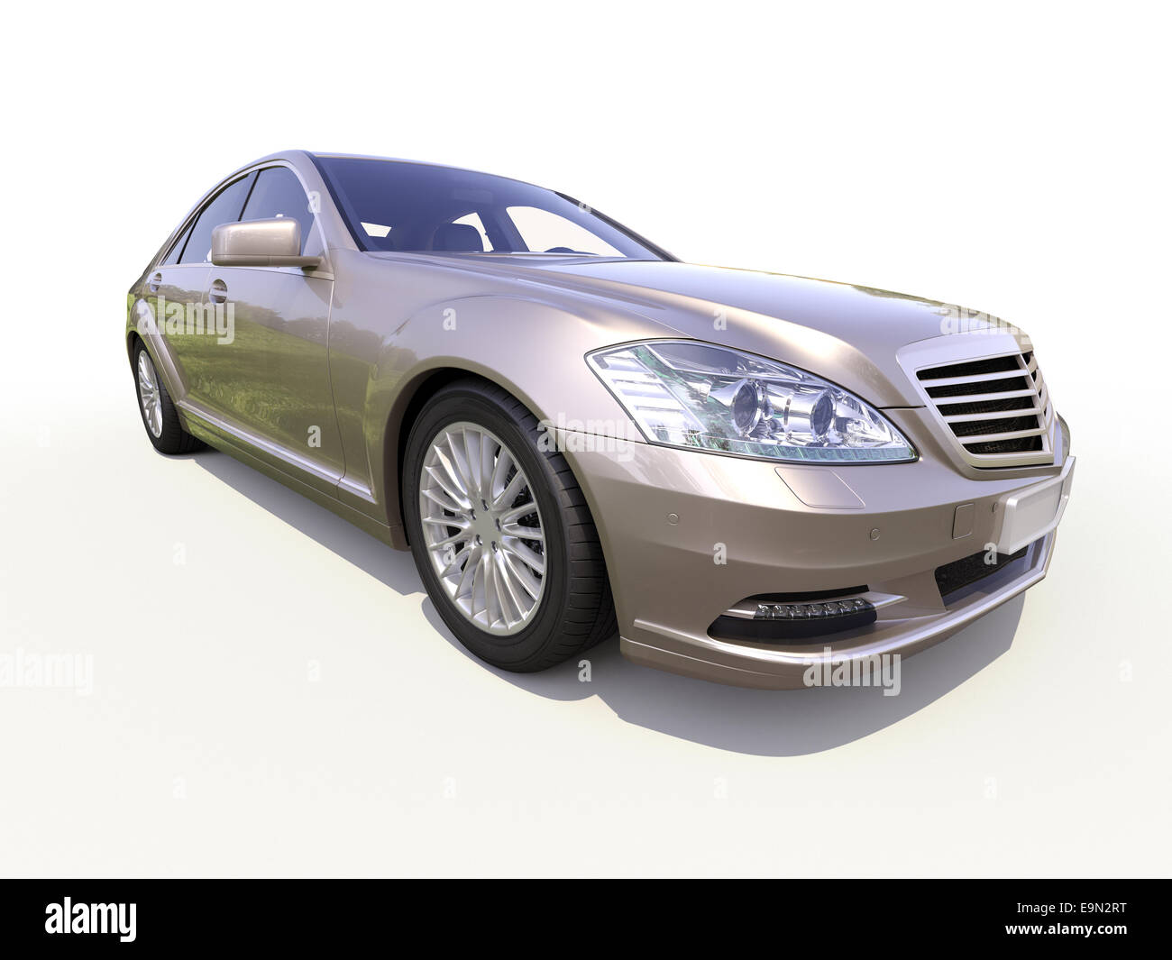 Modern luxury executive car Stock Photo - Alamy