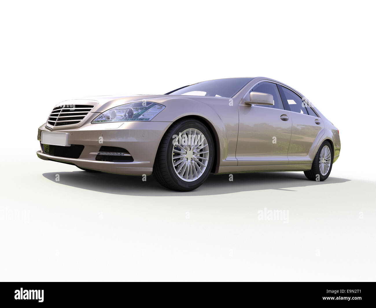 Modern luxury executive car Stock Photo - Alamy