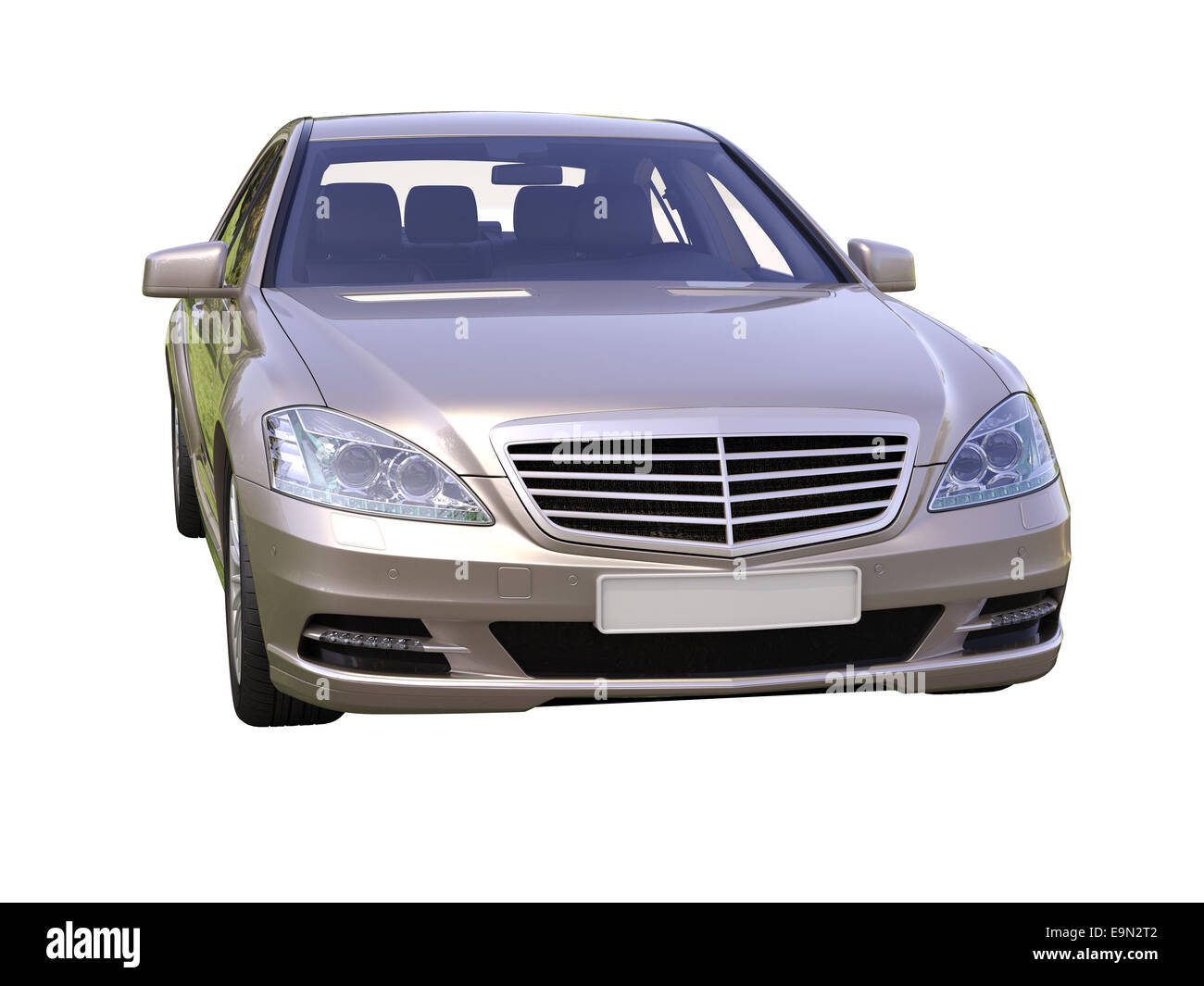 Modern luxury executive car Stock Photo - Alamy