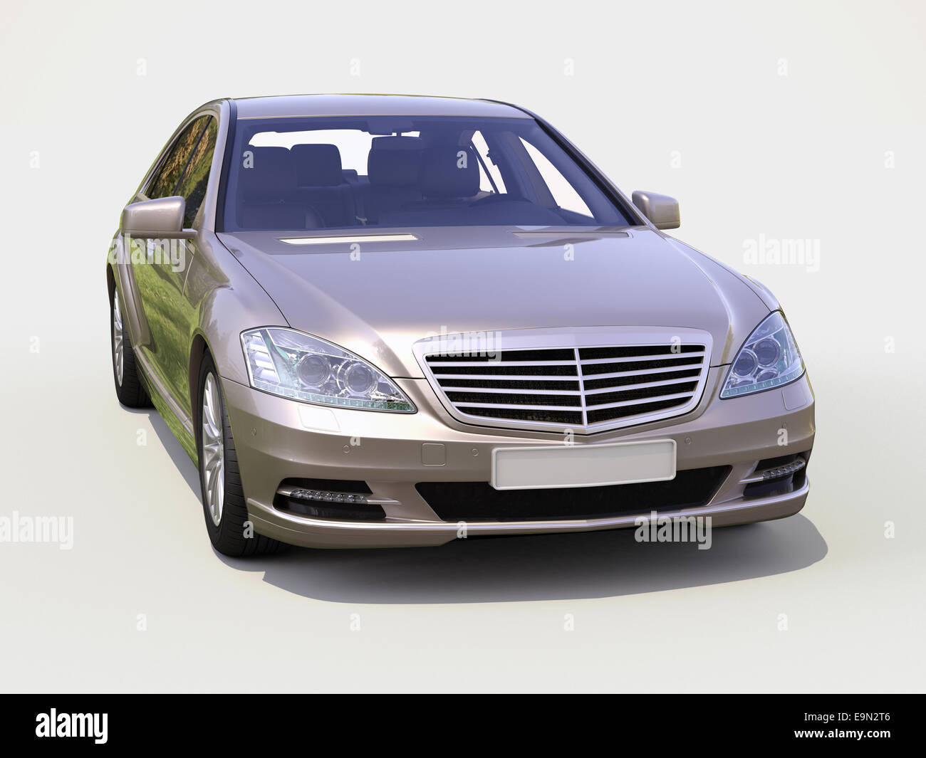 Modern luxury executive car Stock Photo - Alamy