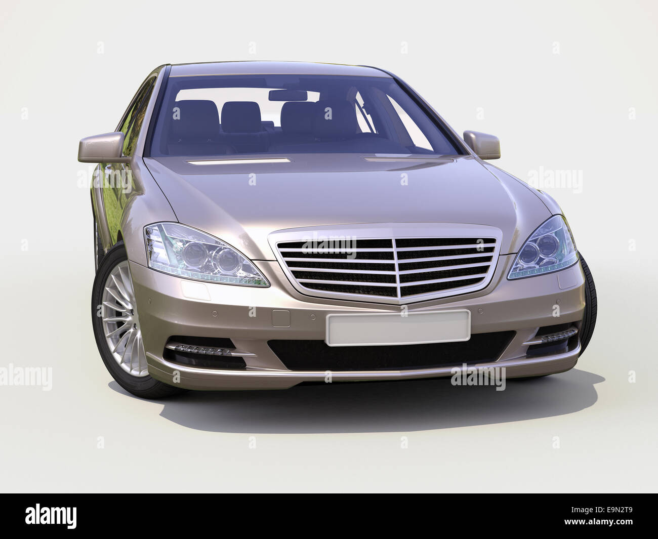 Modern luxury executive car Stock Photo - Alamy
