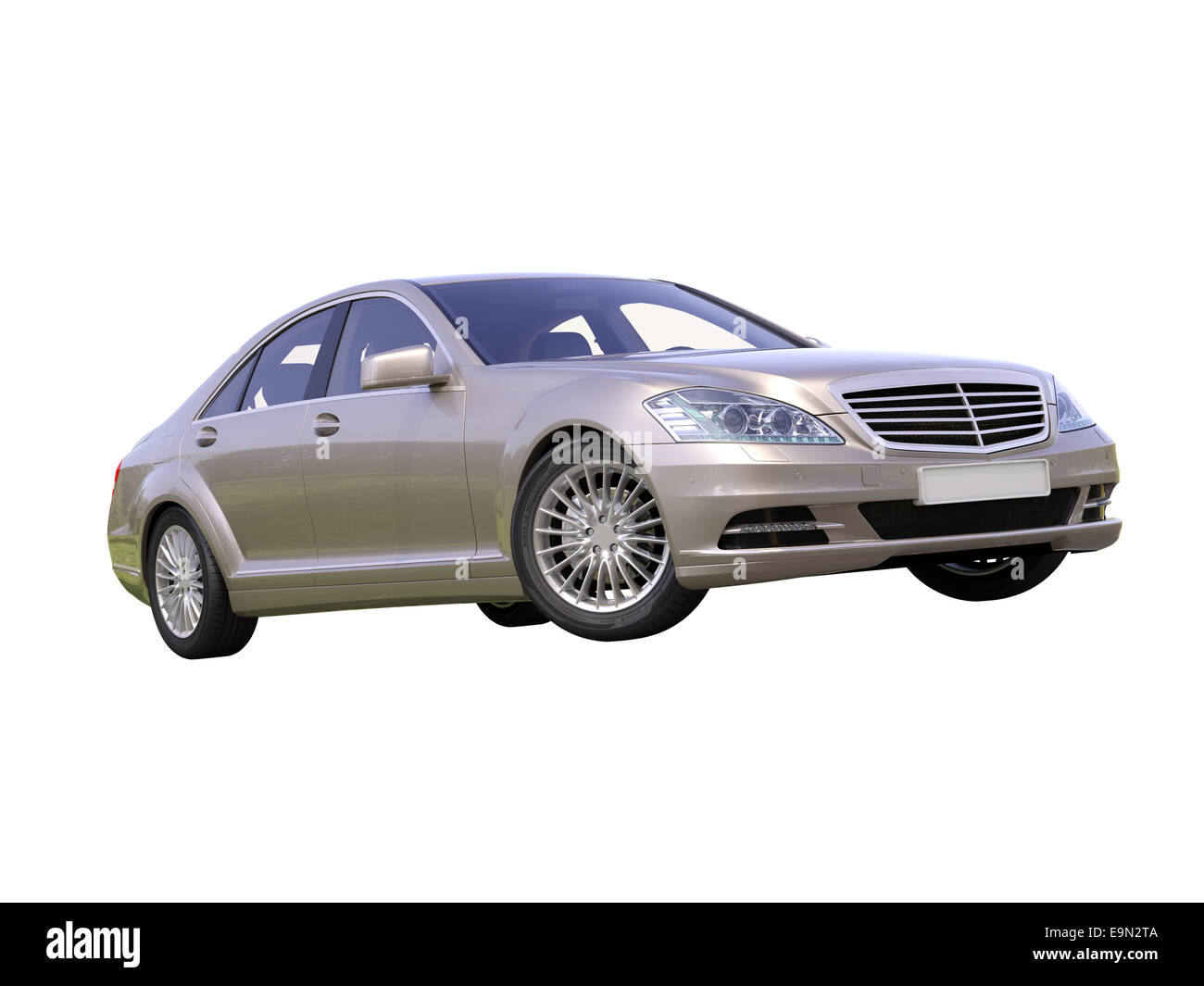 Modern luxury executive car Stock Photo - Alamy