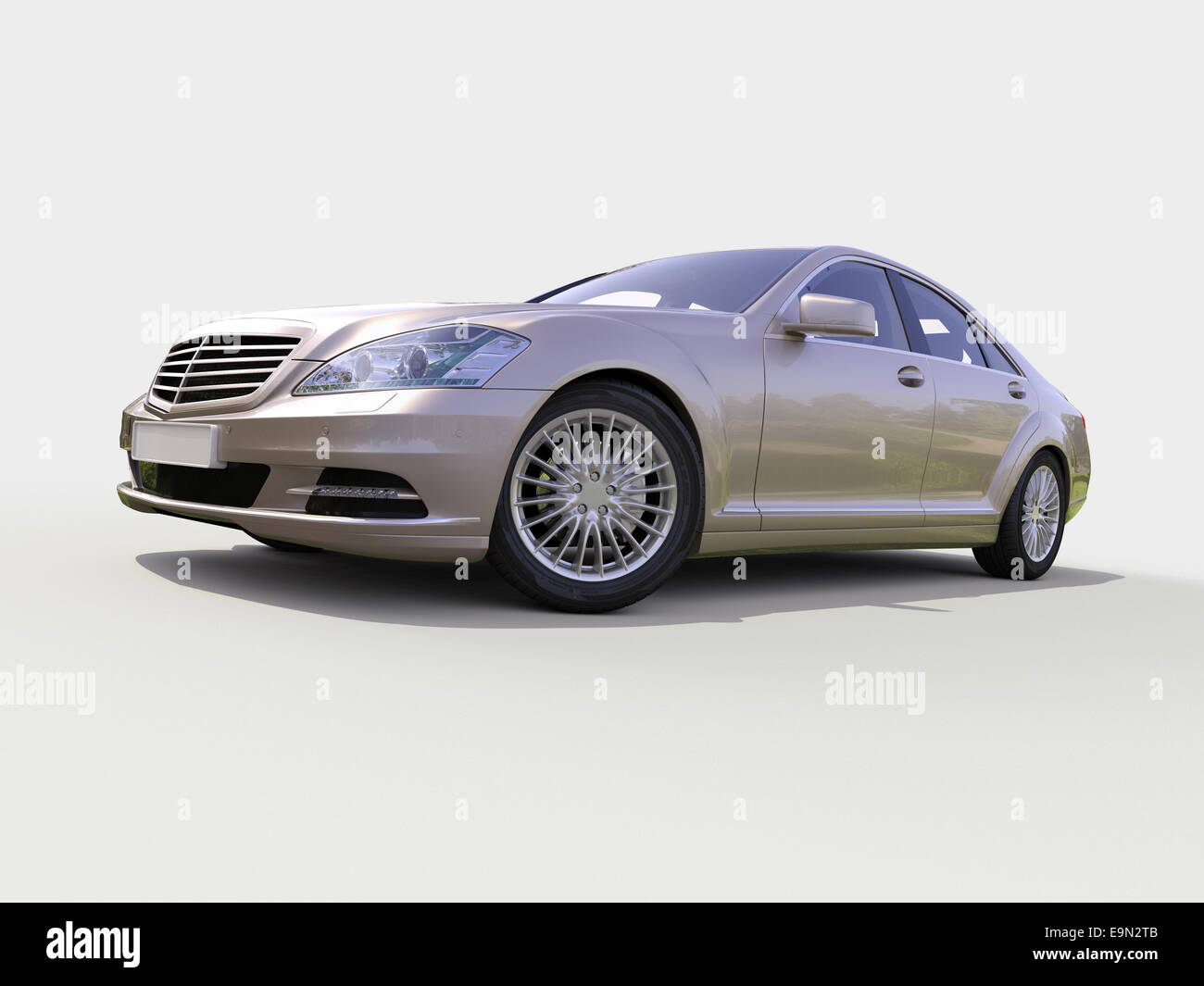 Modern luxury executive car Stock Photo - Alamy