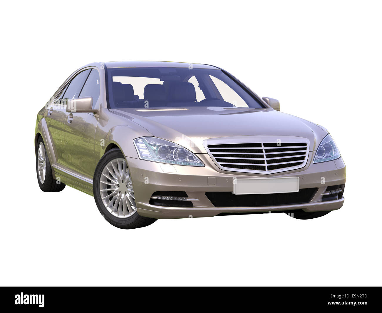 Modern luxury executive car Stock Photo - Alamy