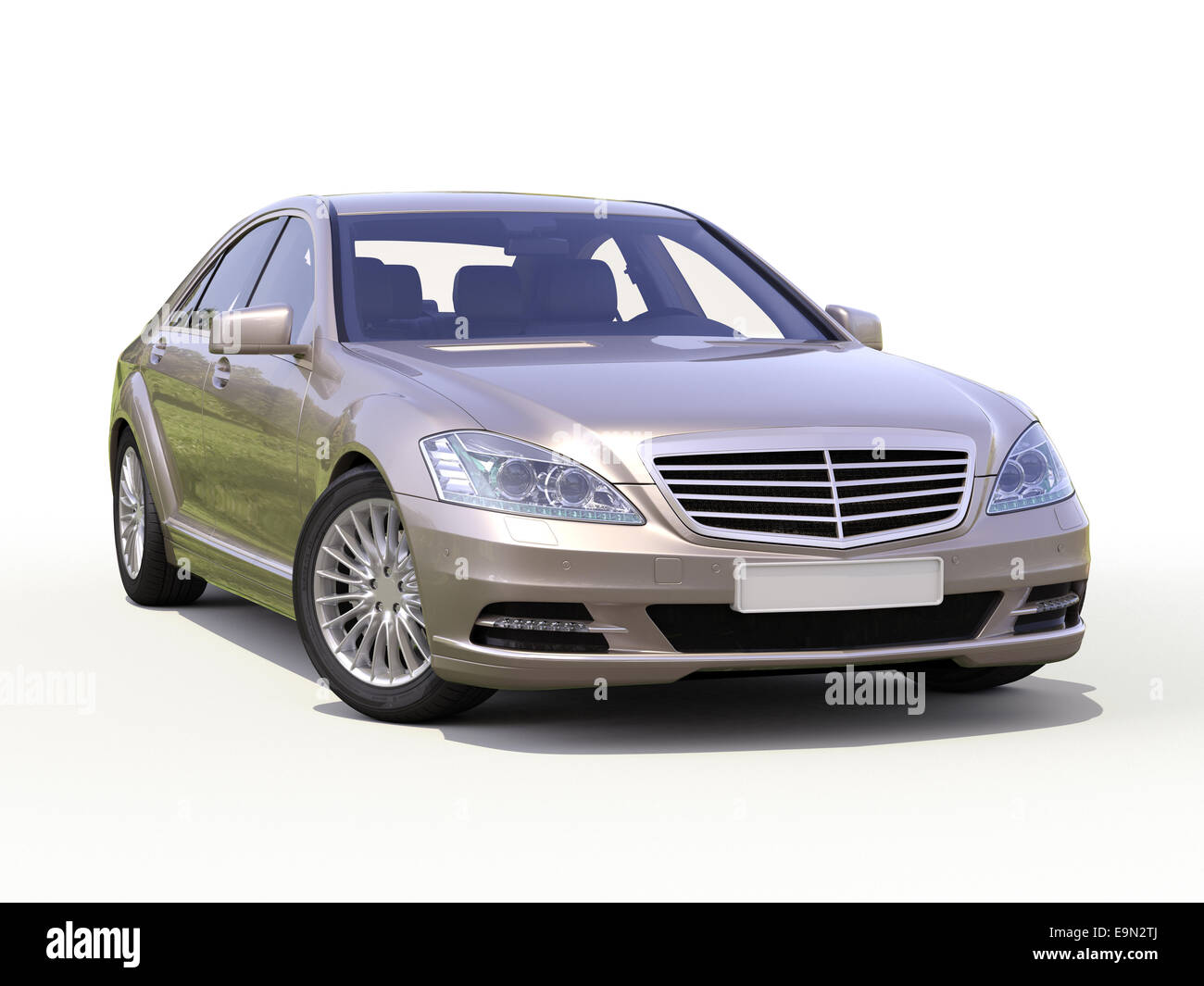 Modern luxury executive car Stock Photo - Alamy