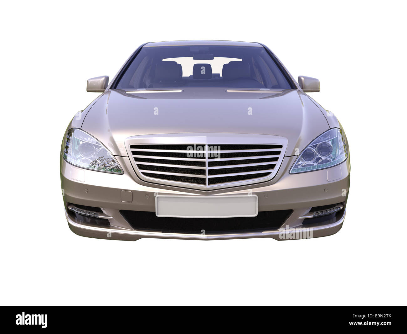 Modern luxury executive car Stock Photo - Alamy
