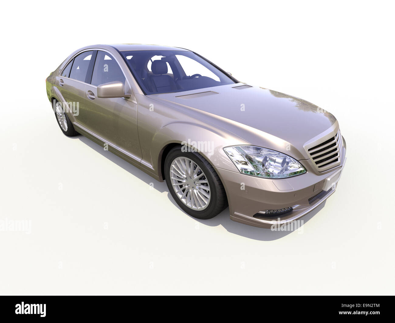 Modern luxury executive car Stock Photo - Alamy