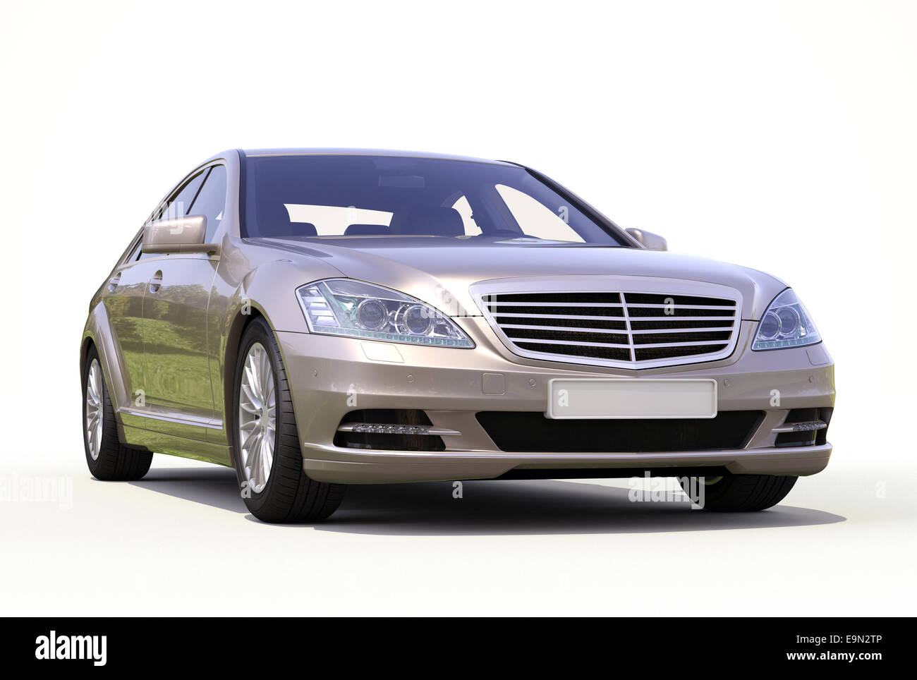 Modern luxury executive car Stock Photo - Alamy