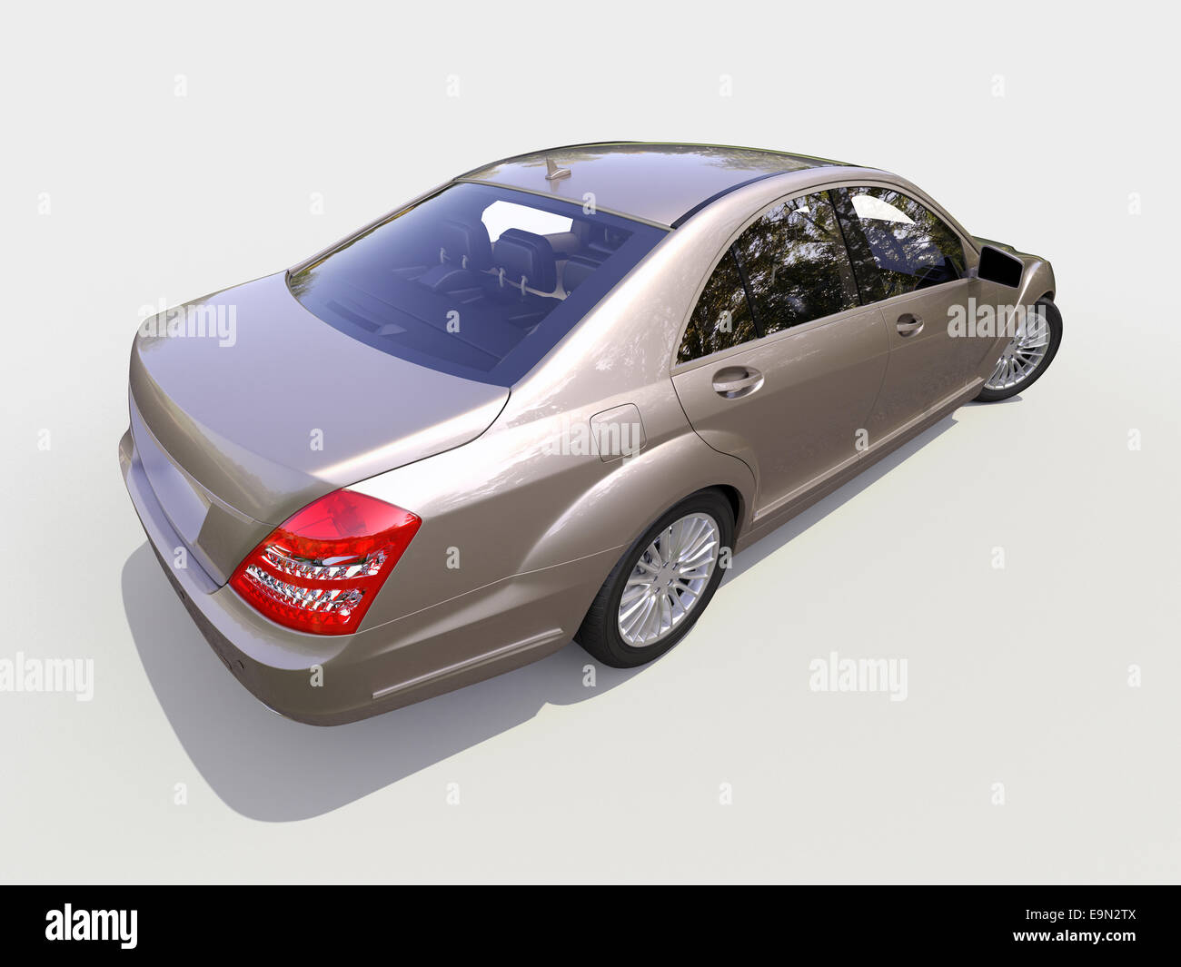 Modern luxury executive car Stock Photo - Alamy