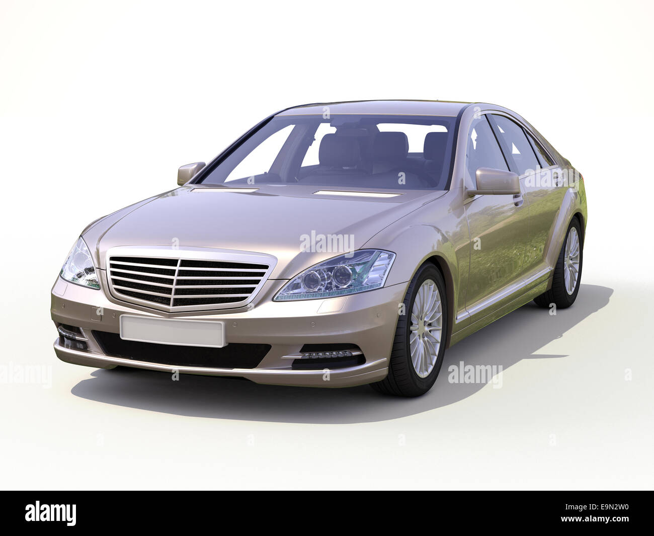 Modern luxury executive car Stock Photo - Alamy