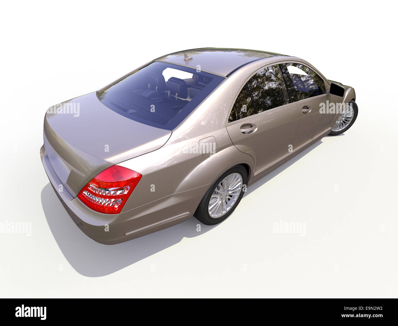 Modern luxury executive car Stock Photo - Alamy