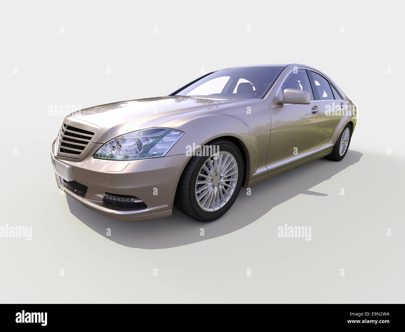 Modern luxury executive car Stock Photo - Alamy