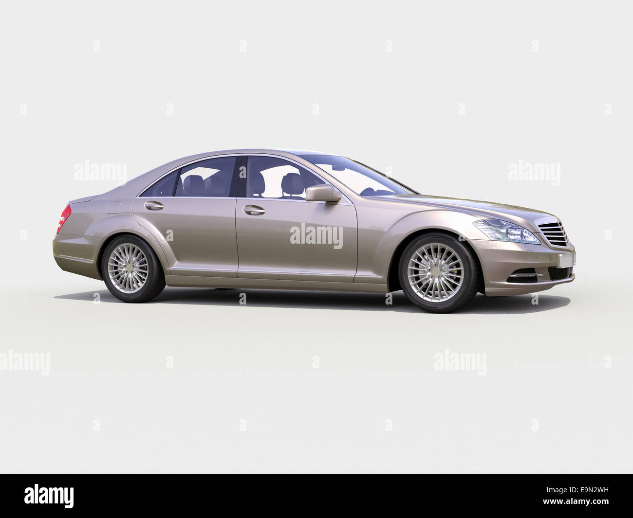 Modern luxury executive car Stock Photo - Alamy