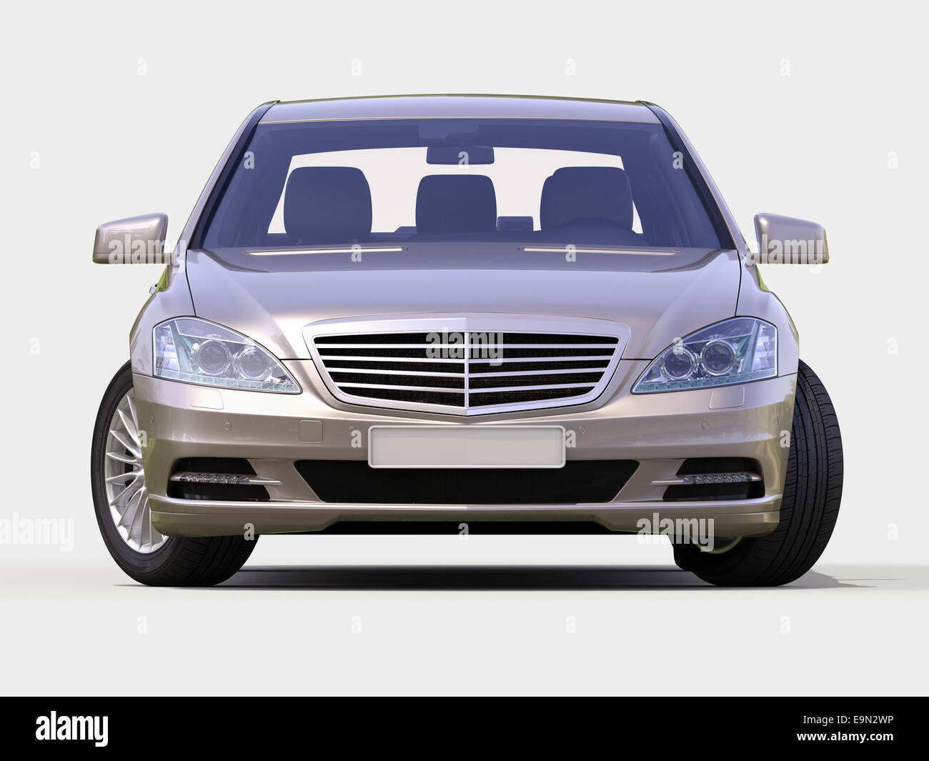 Modern luxury executive car Stock Photo - Alamy