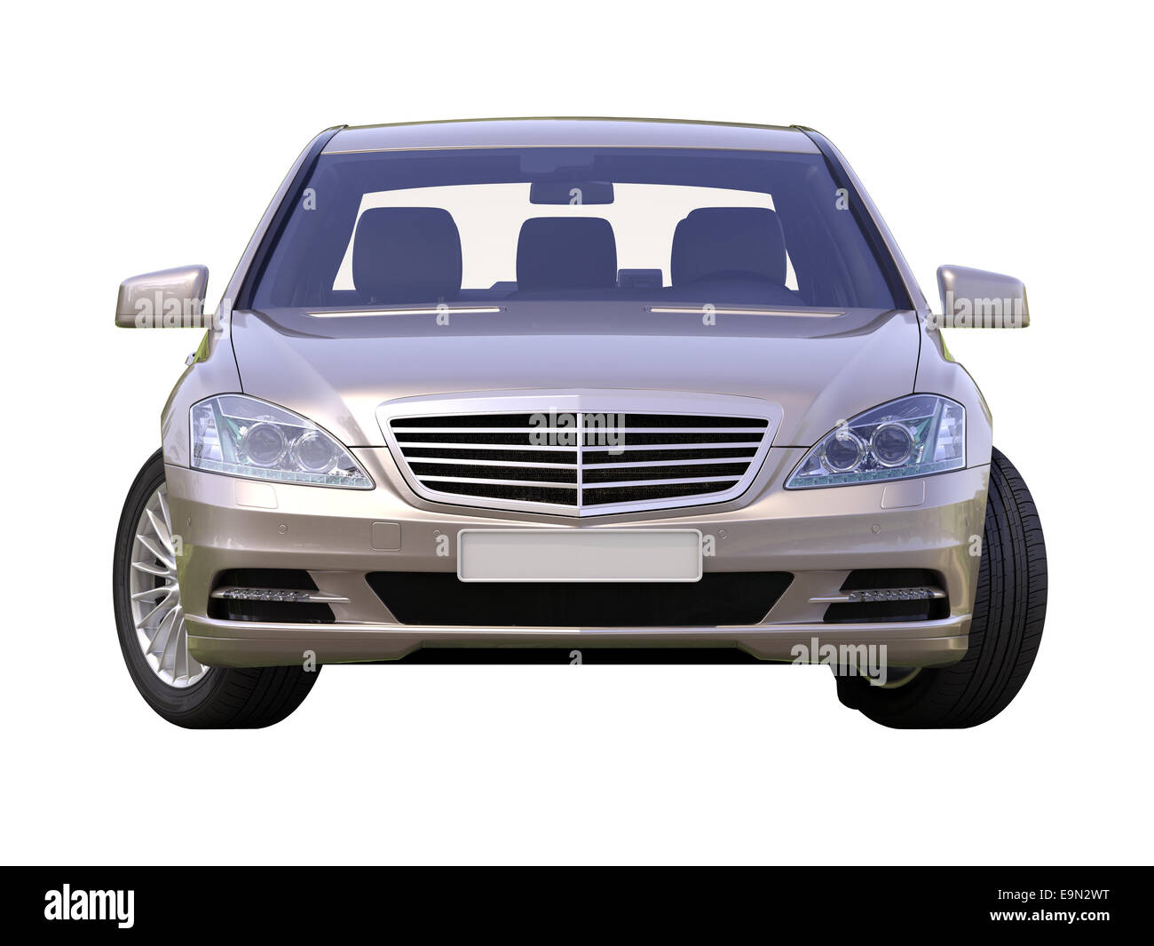 Modern luxury executive car Stock Photo - Alamy