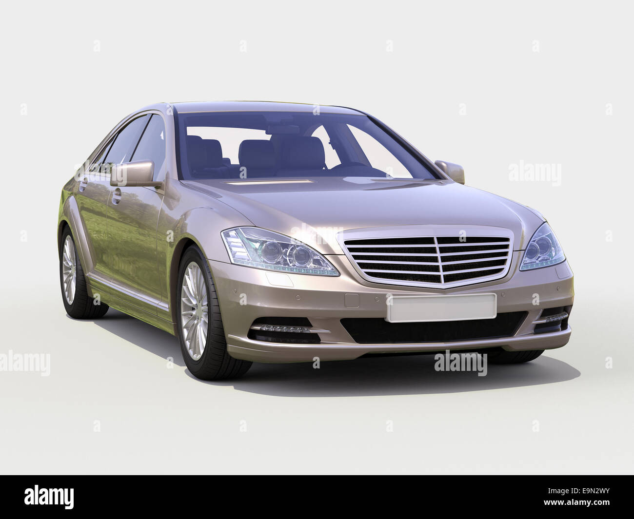 Modern luxury executive car Stock Photo - Alamy