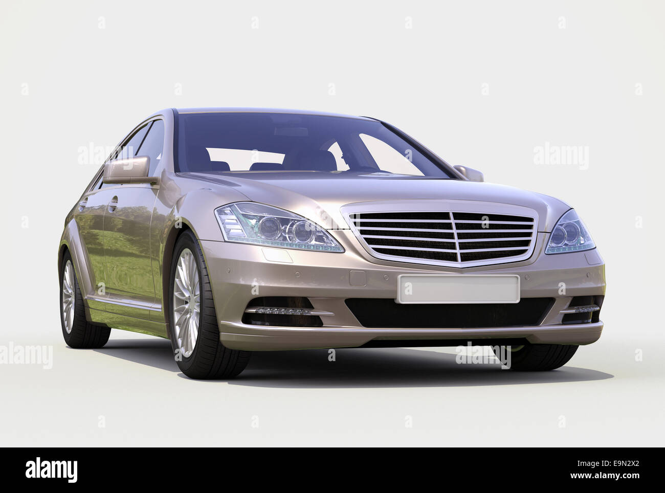 Modern luxury executive car Stock Photo - Alamy