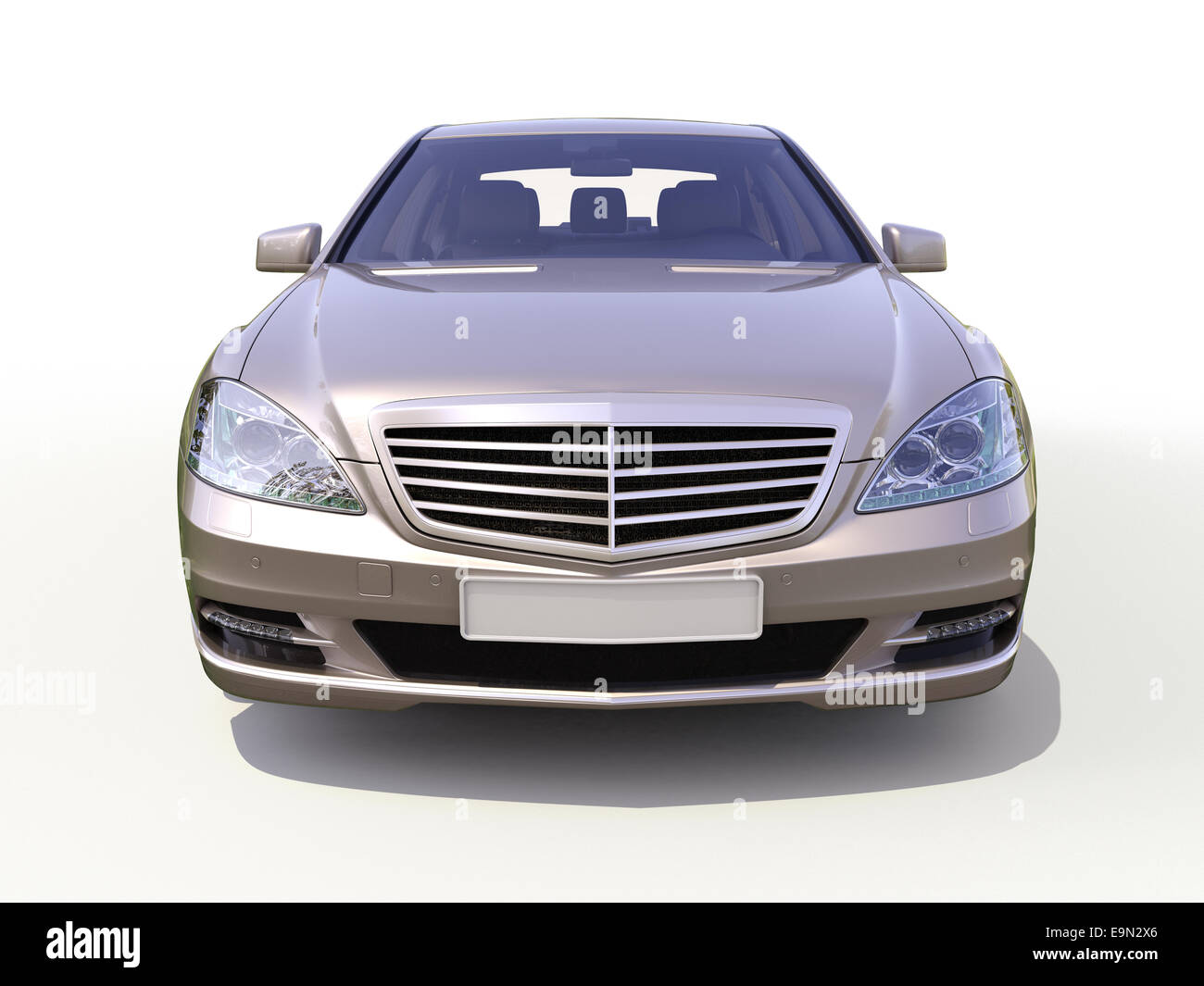 Modern luxury executive car Stock Photo - Alamy