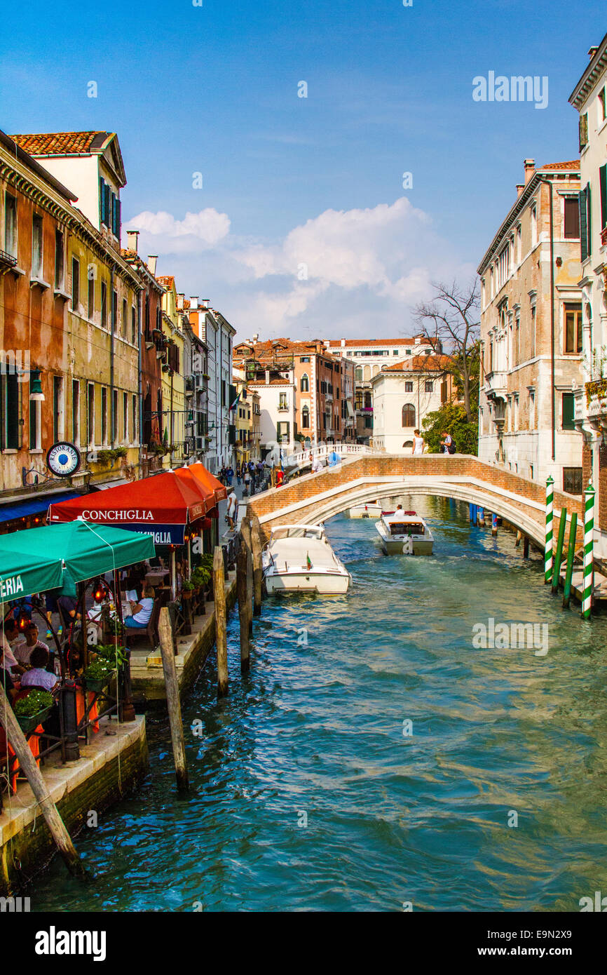 Water channel in Venice, Italy Stock Photo - Alamy