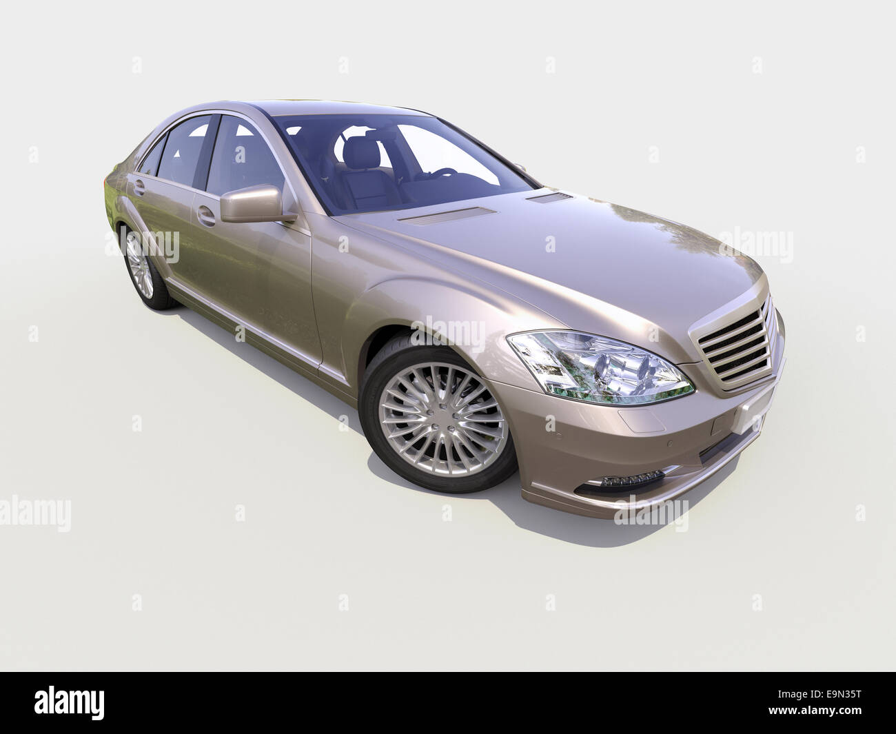 Modern luxury executive car Stock Photo - Alamy